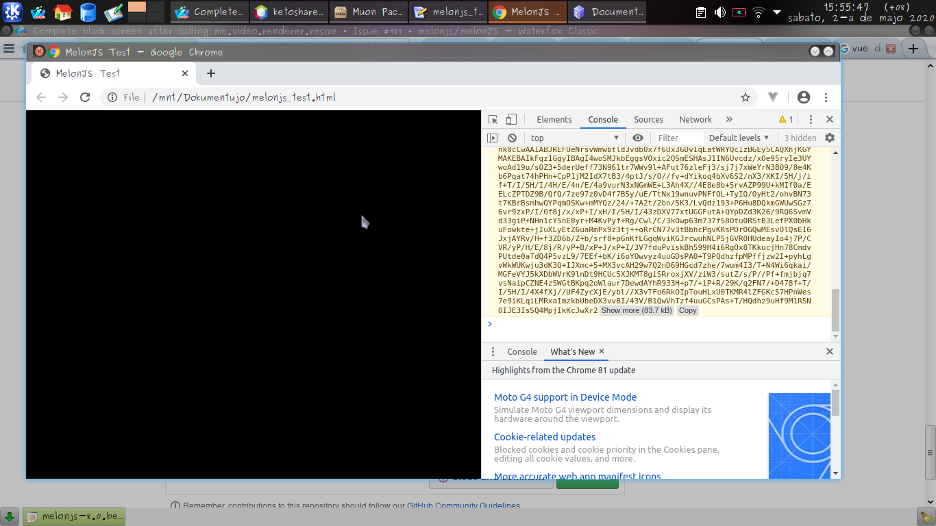 Complete black screen after calling me.video.renderer.resize · Issue #989 · melonjs/melonJS · GitHub