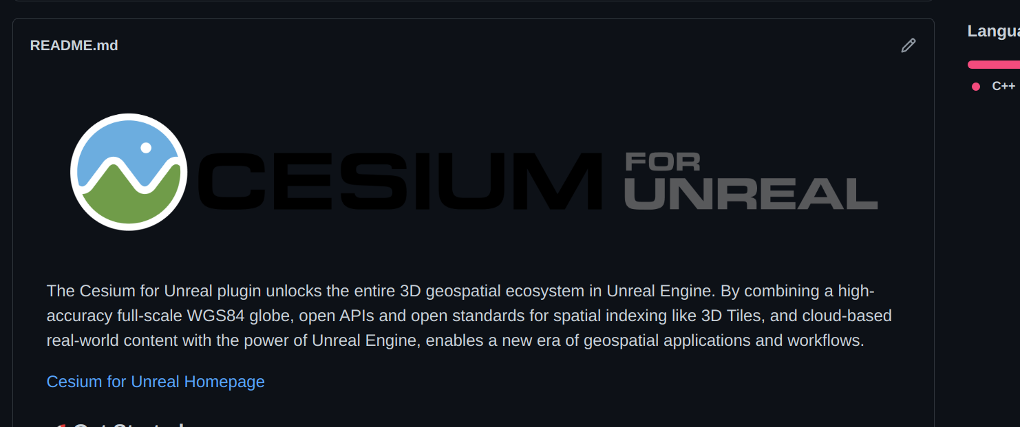 README logo should have white background · Issue #230 · CesiumGS/cesium-unreal · GitHub