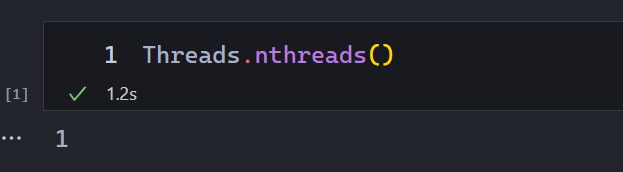 [Multithreading] NumThreads not having effect in Jupyter Notebook · Issue #2944 · julia-vscode ...