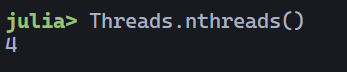 [Multithreading] NumThreads not having effect in Jupyter Notebook · Issue #2944 · julia-vscode ...