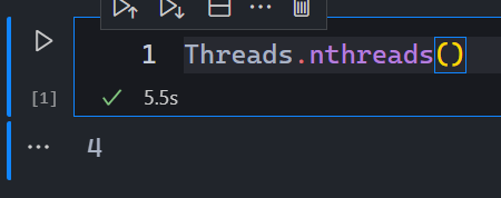 [Multithreading] NumThreads not having effect in Jupyter Notebook · Issue #2944 · julia-vscode ...