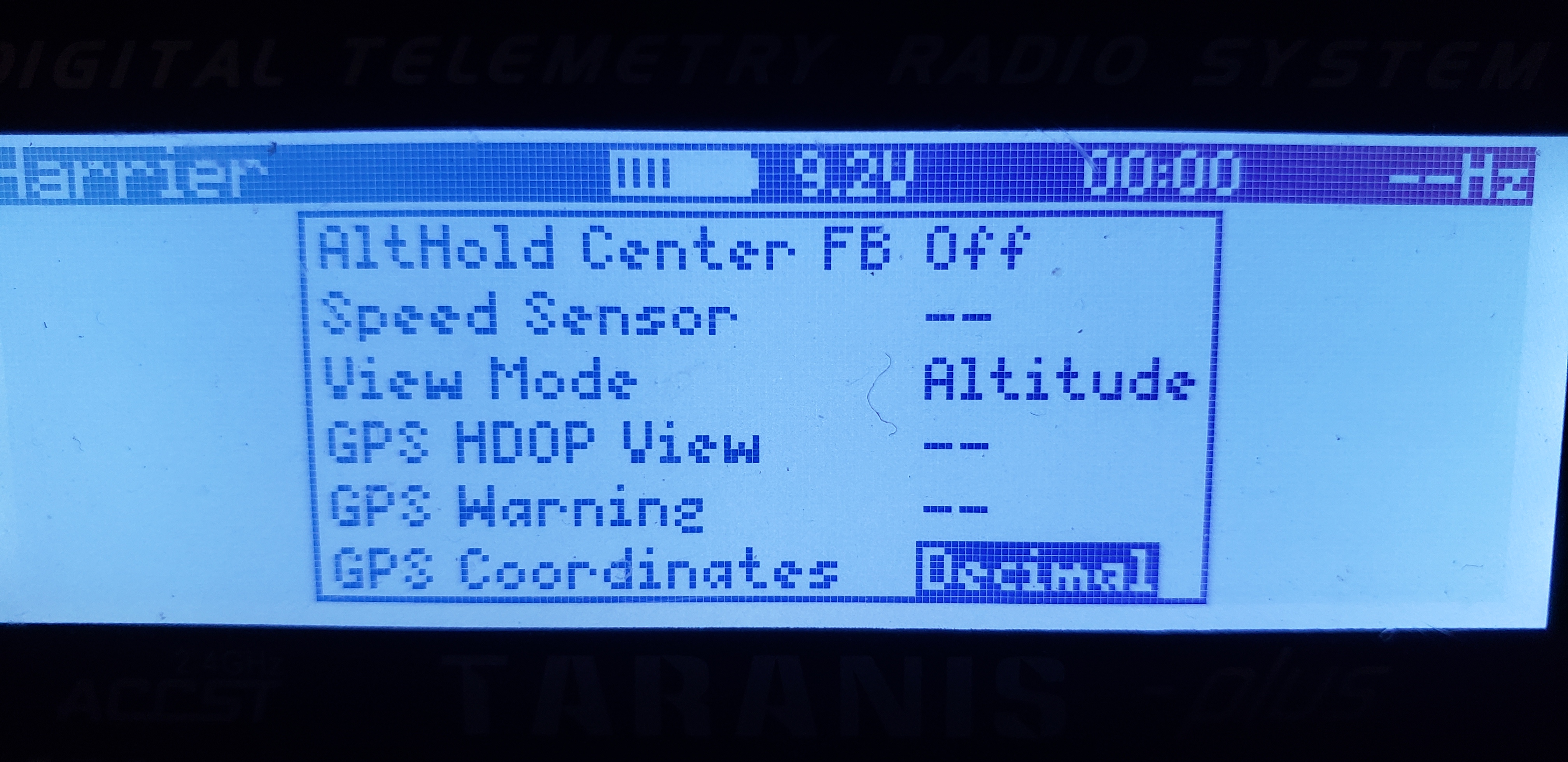 Option to change altitude alert mode from max to current · Issue #256 · teckel12/LuaTelemetry ...