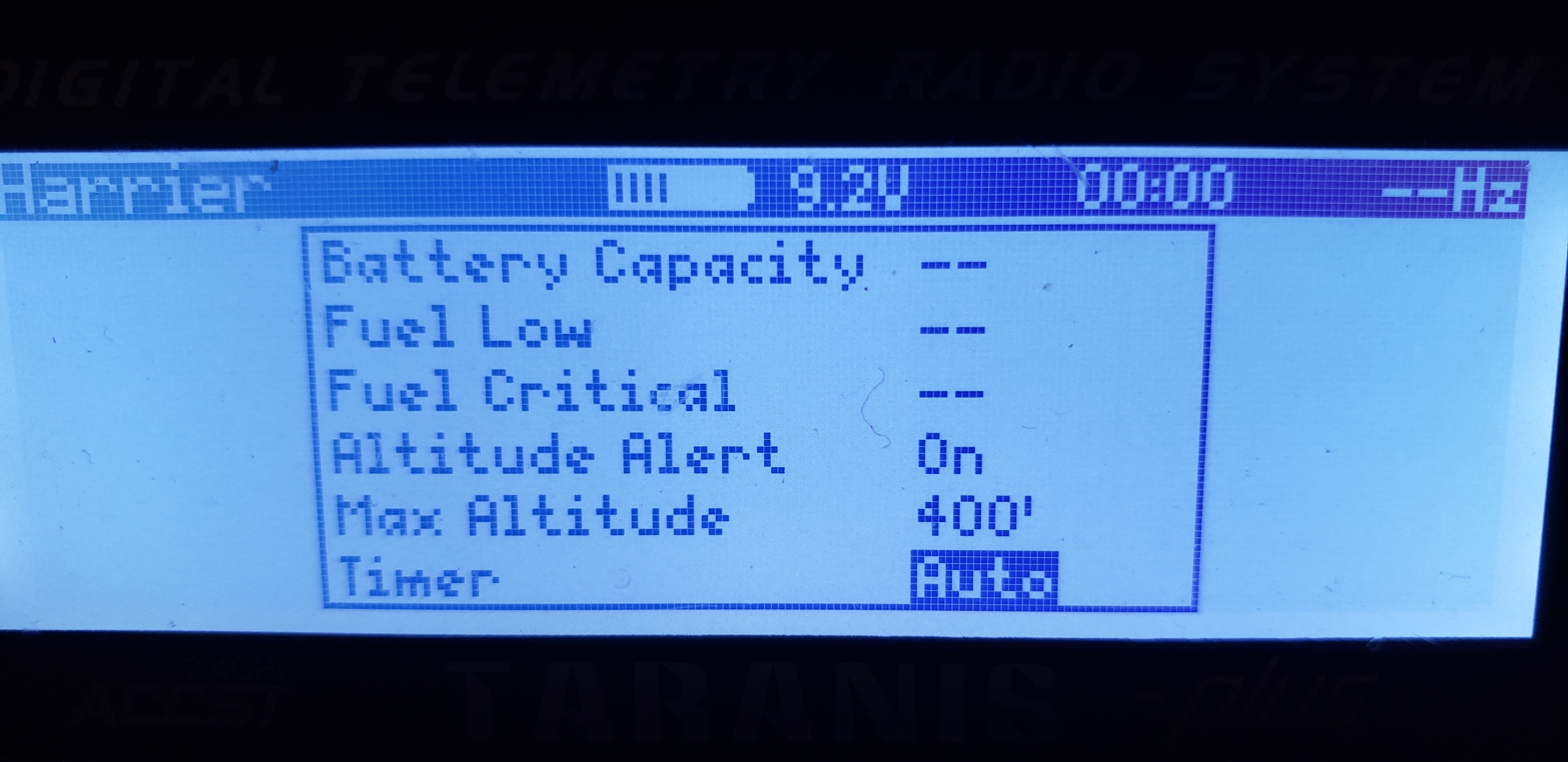 Option to change altitude alert mode from max to current · Issue #256 · teckel12/LuaTelemetry ...