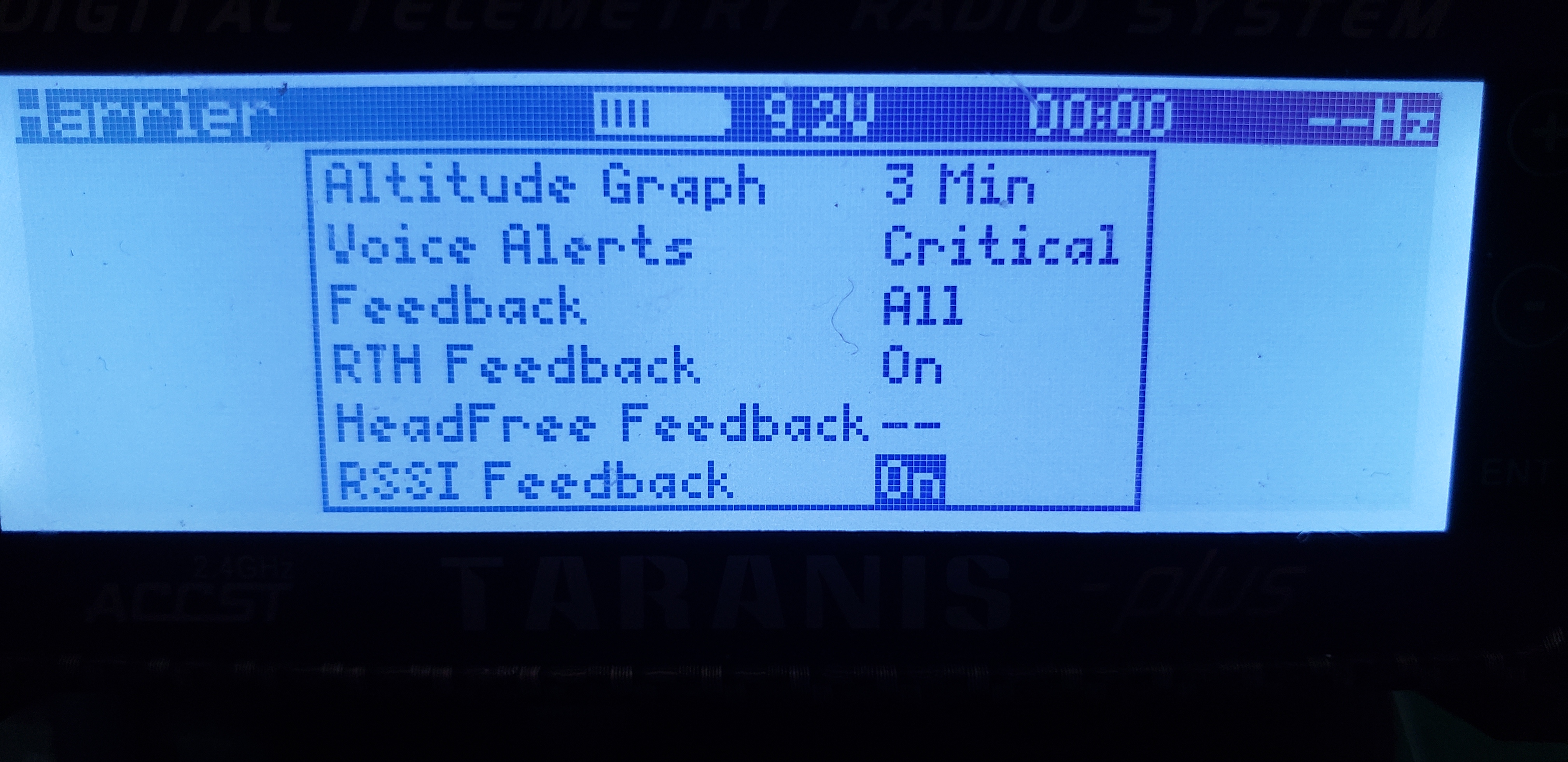 Option to change altitude alert mode from max to current · Issue #256 · teckel12/LuaTelemetry ...