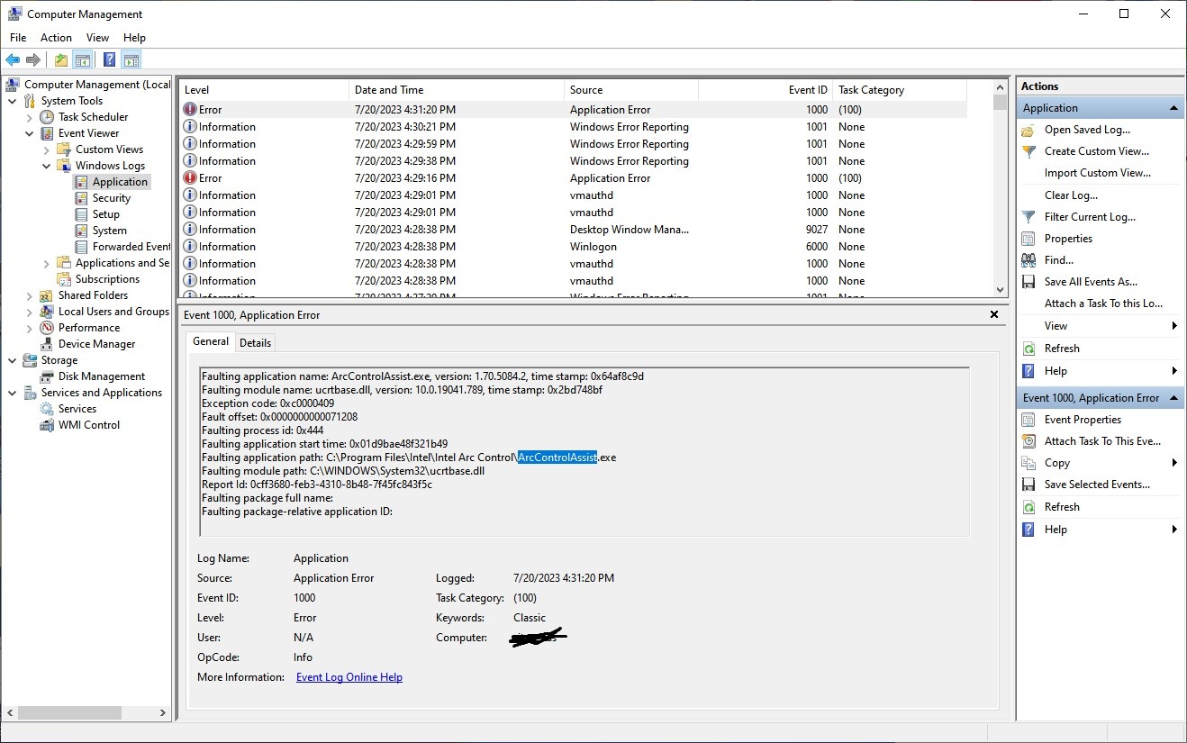 Arc Control wont open after installing driver 4575 · Issue #401 · IGCIT ...