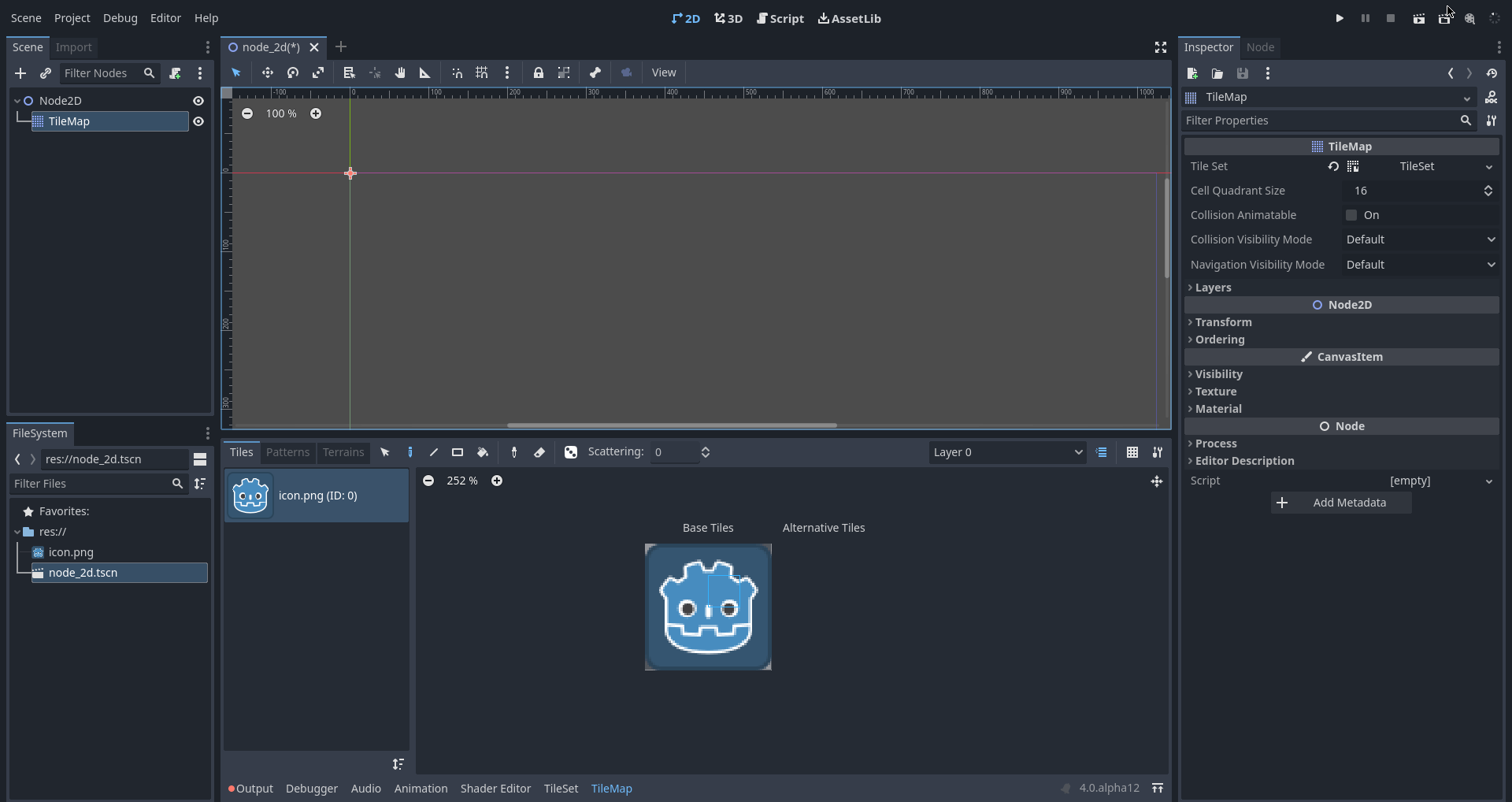 New TileMap editor: The physical settings for all tiles are not saved · Issue #63150 ...