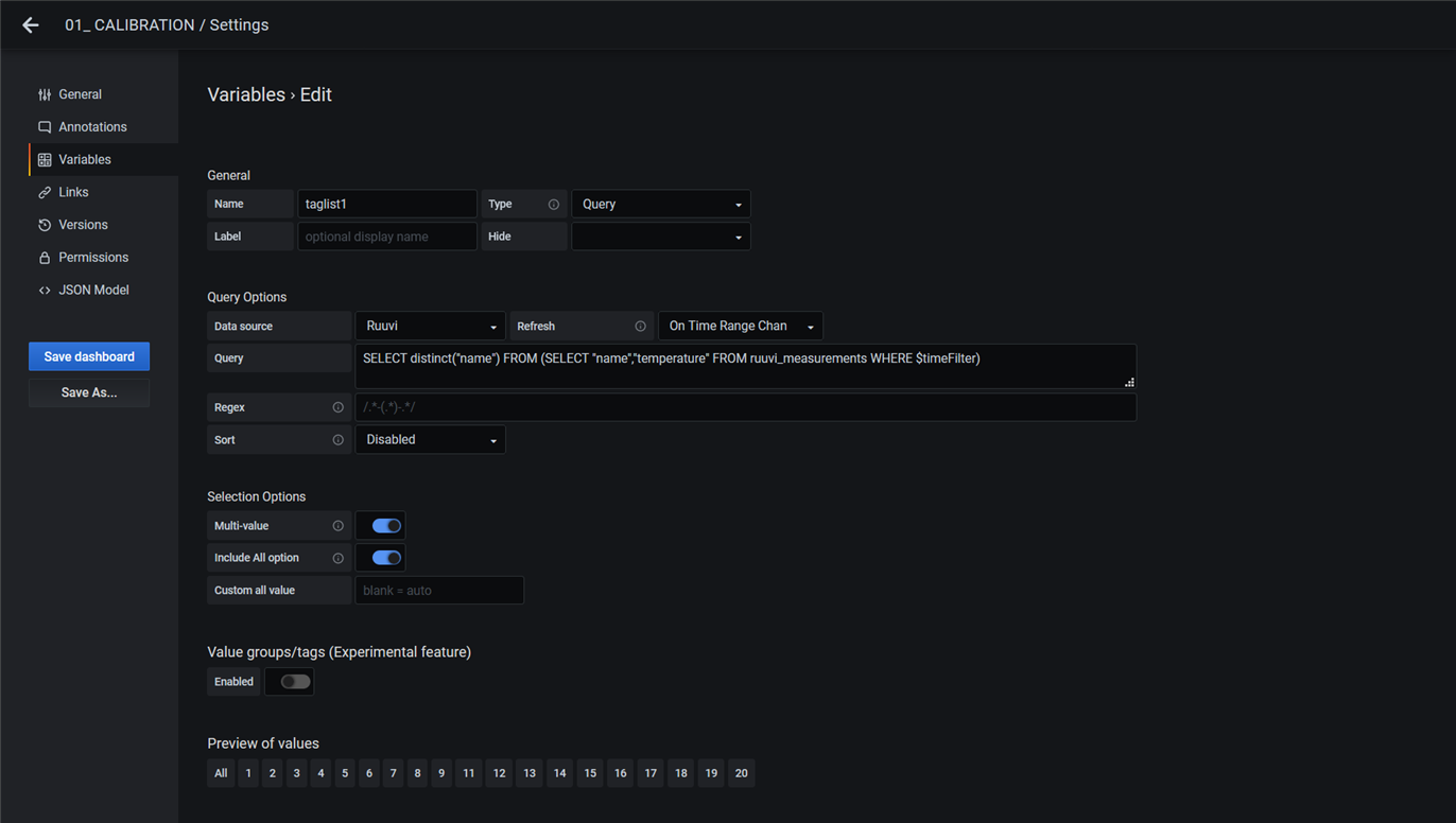 Query variable executed as {1,2,3} instead of (1|2|3) when used in ...