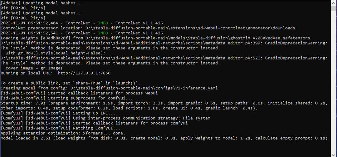 Not working · Issue #170 · ModelSurge/sd-webui-comfyui · GitHub