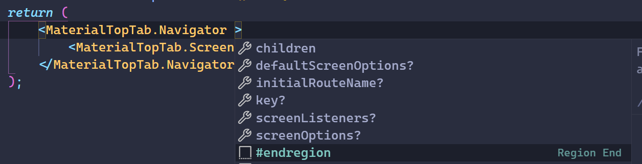 V6 Incomplete Type Definitions For Materialtoptabnavigator · Issue 9769 · React Navigation