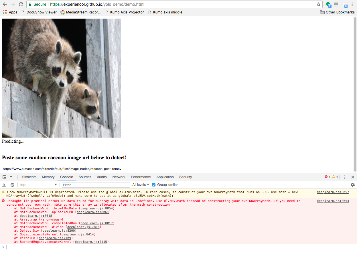 web demo error · Issue #137 · experiencor/keras-yolo2 · GitHub