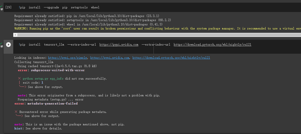 How to set up tensorRT environment on coalb · Issue #230 · NVIDIA/TensorRT-LLM · GitHub