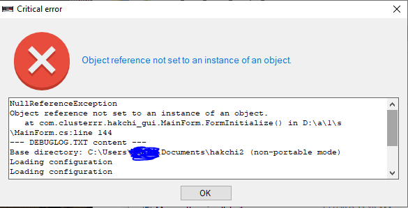 Program doesn't run anymore · Issue #1572 · ClusterM/hakchi2 · GitHub