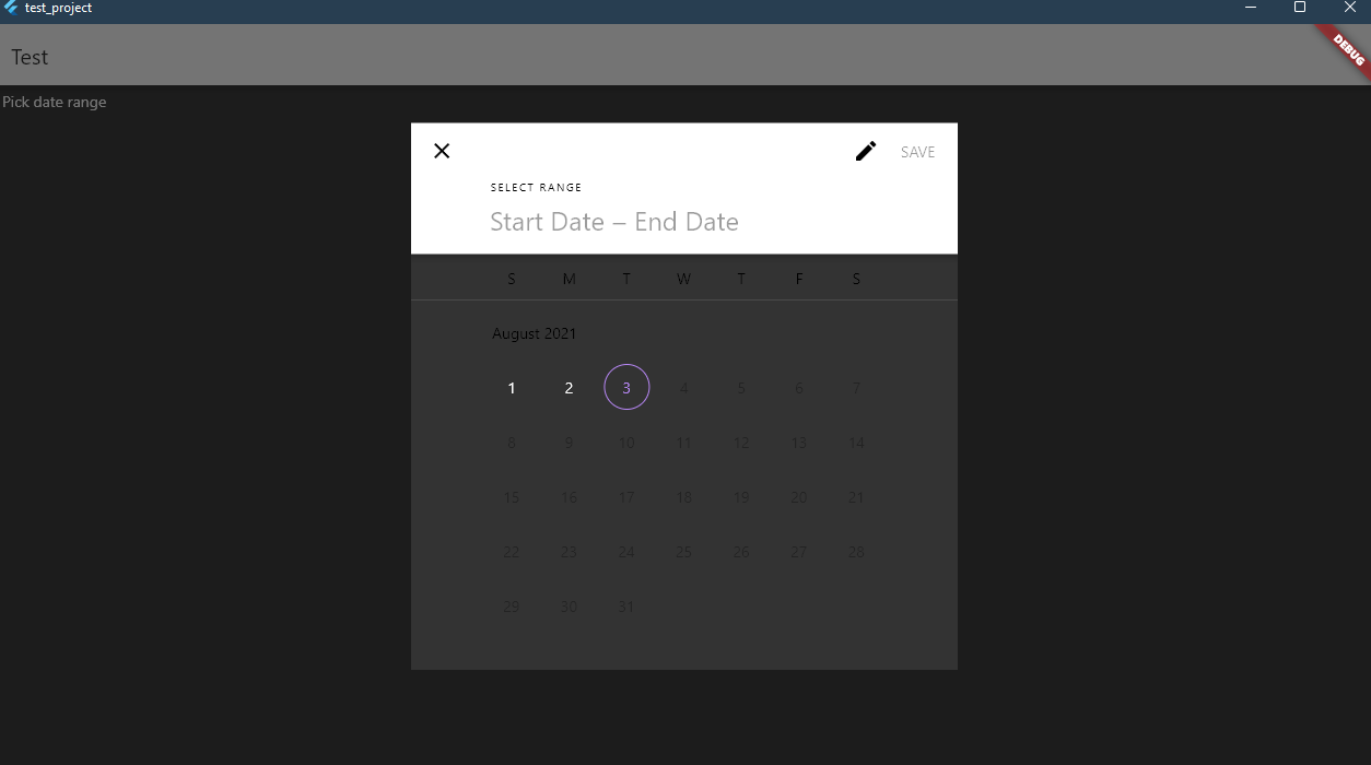 showDateRangePicker does not use onPrimary as the header text colour when using a dark theme ...
