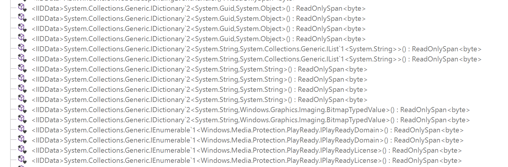 IIDOptimizer produced lots of duplicated symbols · Issue #1173 · microsoft/CsWinRT · GitHub