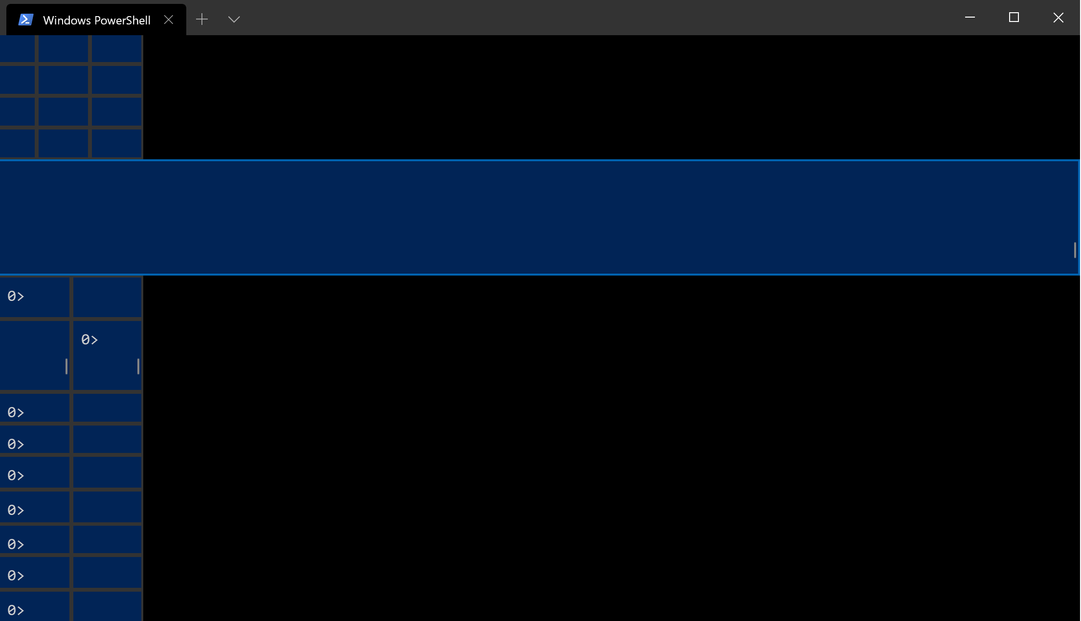 Sometimes panes won't expand and take up blanks · Issue #3744 · microsoft/terminal · GitHub