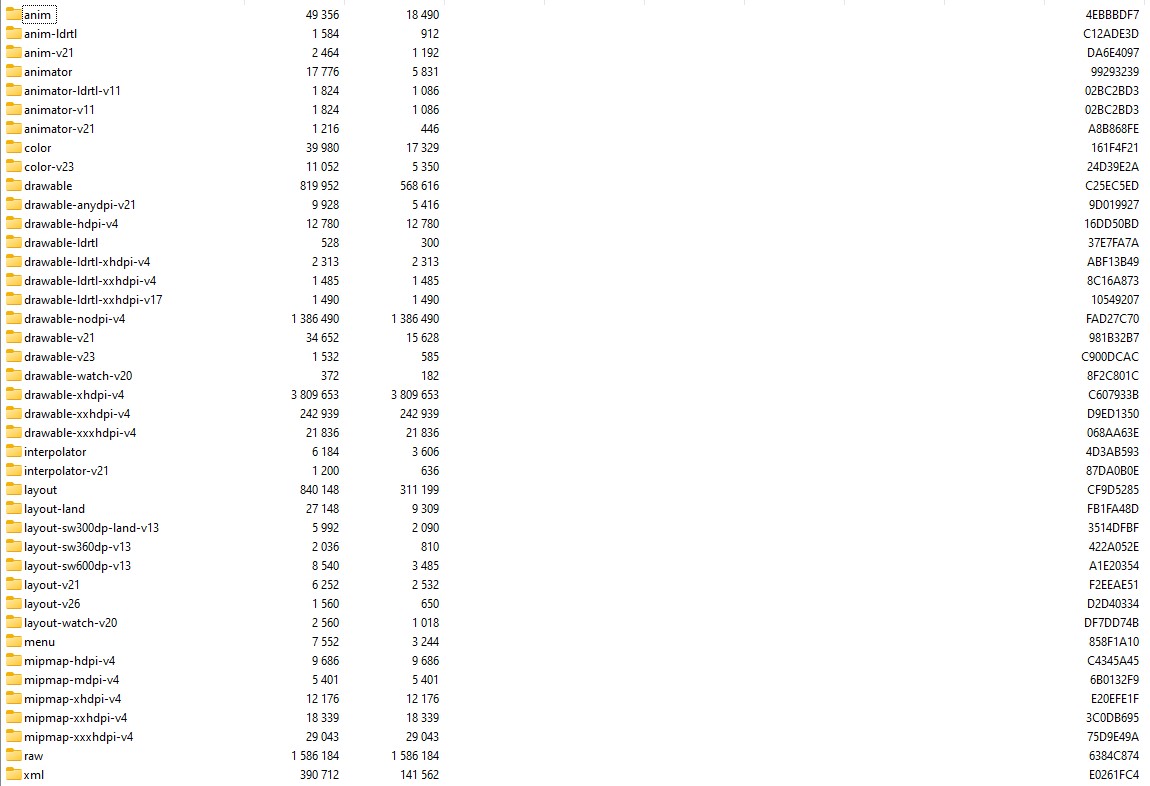 Feat Leave Res Folder As Is From Original Apk When Decompiling · Issue 2907