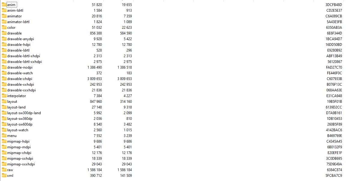 [FEAT] Leave /res folder "as-is" (from Original APK) when decompiling · Issue #2907 ...