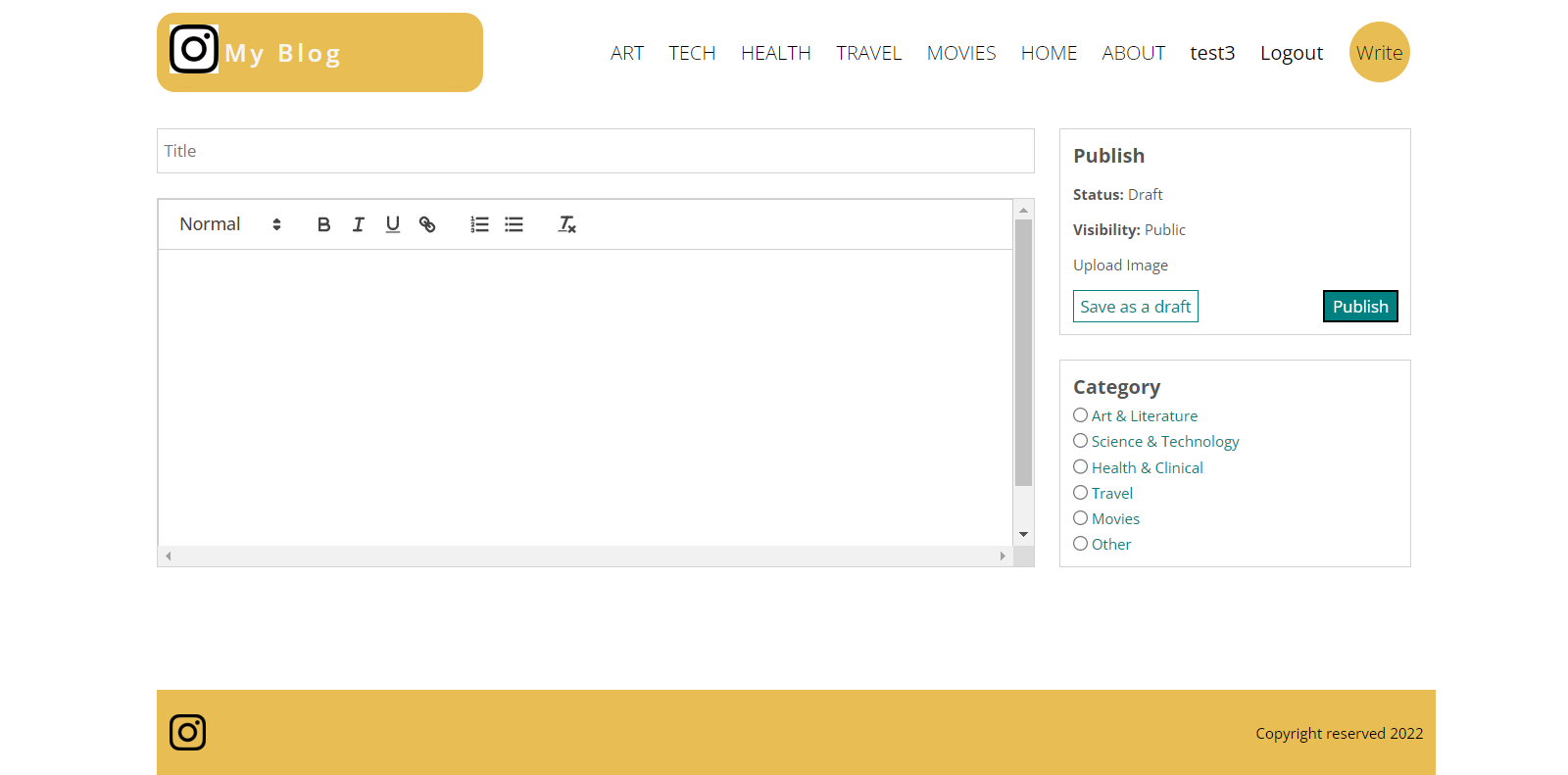 GitHub - svnesh/node_react_blog_app: A simple blog app using node & react
