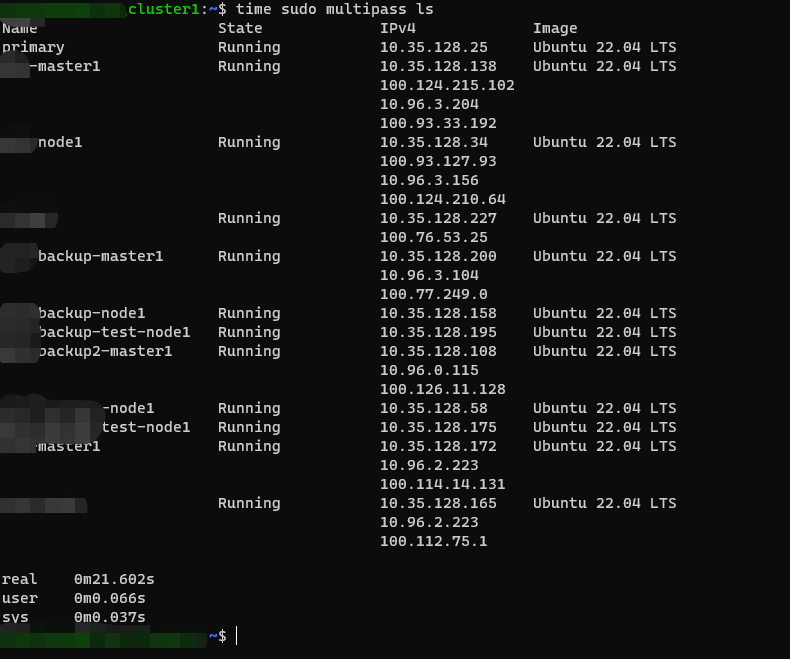 Why Command Multipass Ls So Slow？ · Issue 2837 · Canonicalmultipass · Github 