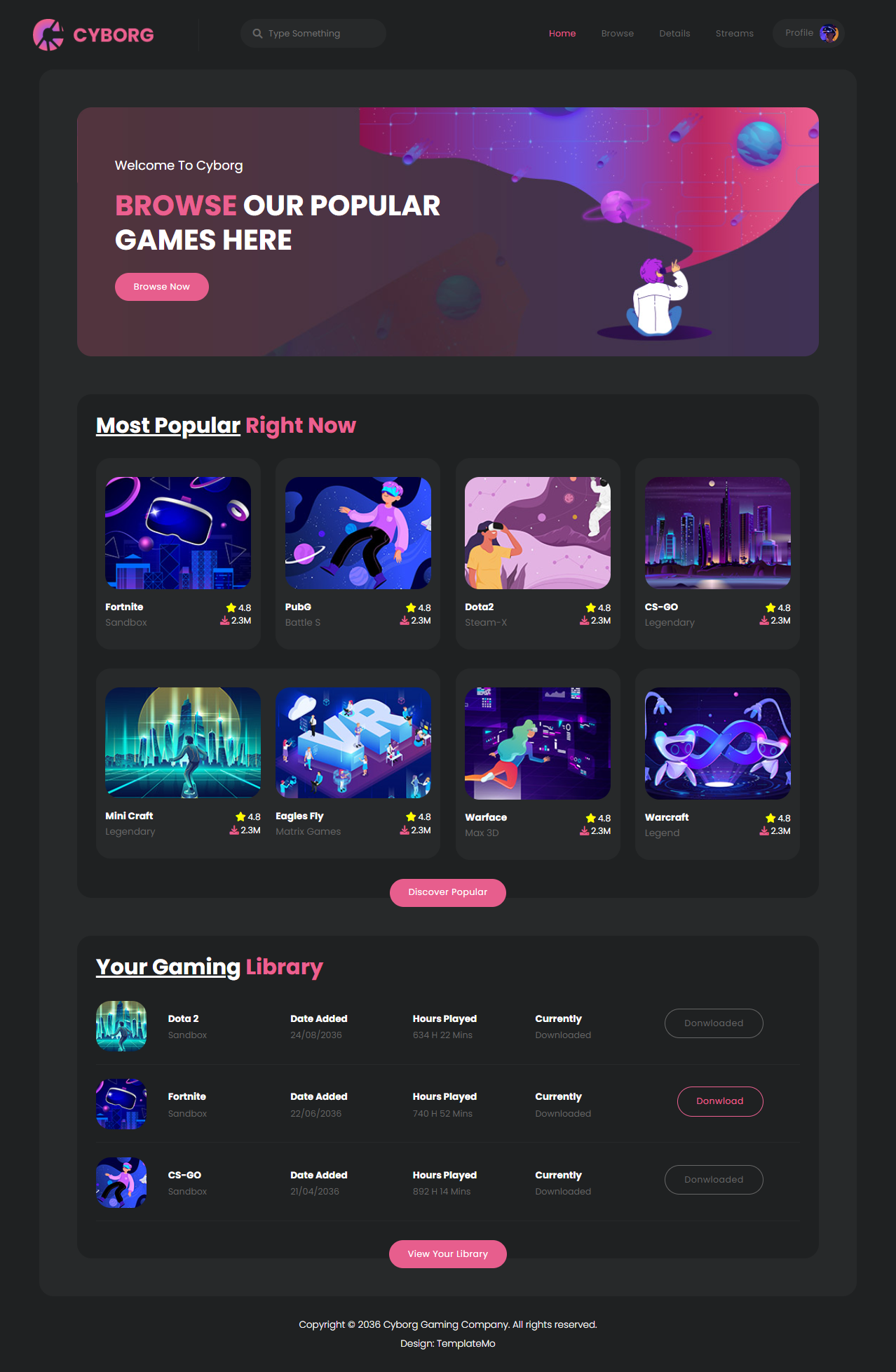 GitHub - TahaHamdy-MernDev/Cyborg-Gaming GitHub - TahaHamdy-MernDev/Cyborg-Gaming
