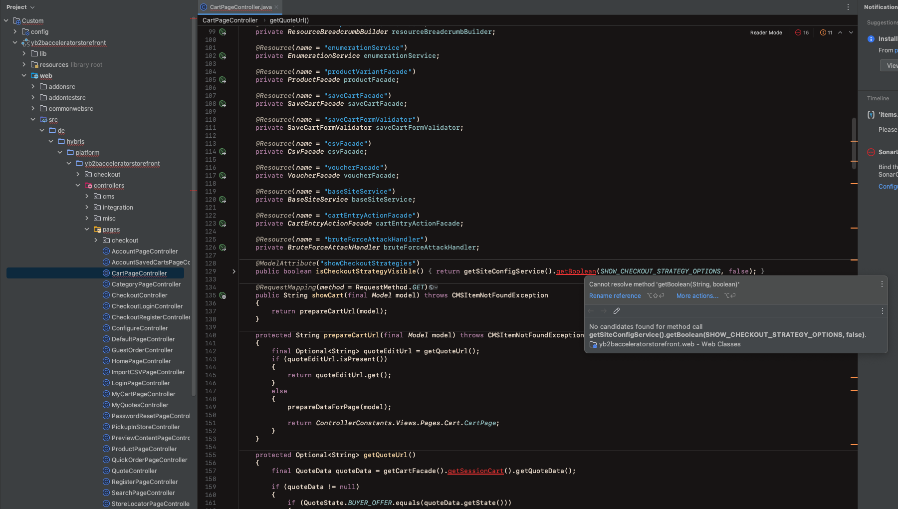 Source classes location issue · Issue #791 · epam/sap-commerce-intellij ...