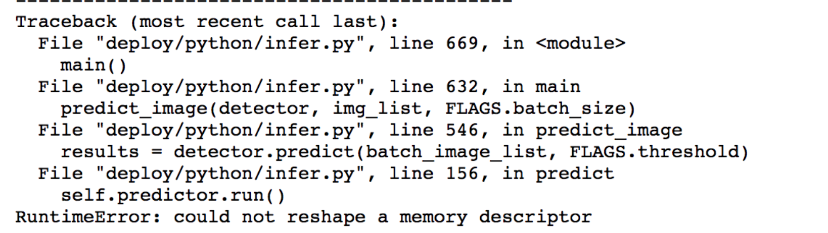 [develop branch] - Deploying ppyolo, solov2,fcos models will raise MKLDNN error · Issue #34723 ...