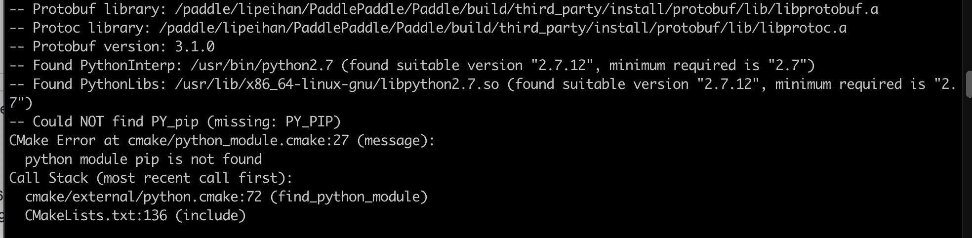PaddlePaddle从源码编译Ngraph问题和建议 · Issue #1929 · PaddlePaddle/models · GitHub