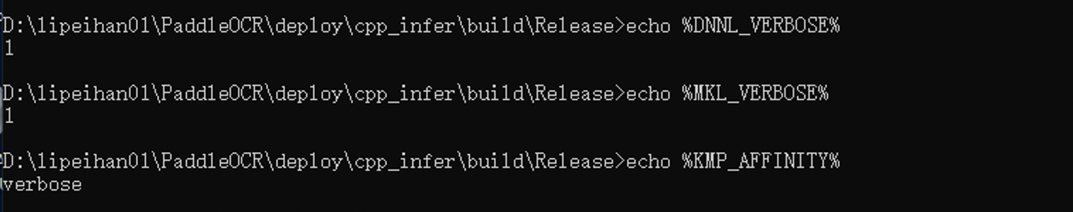 C++ windows环境下 cpu_math_library_num_threads_ 以及 use_mkldnn_对于计算速度的影响 · Issue #429 · PaddlePaddle ...