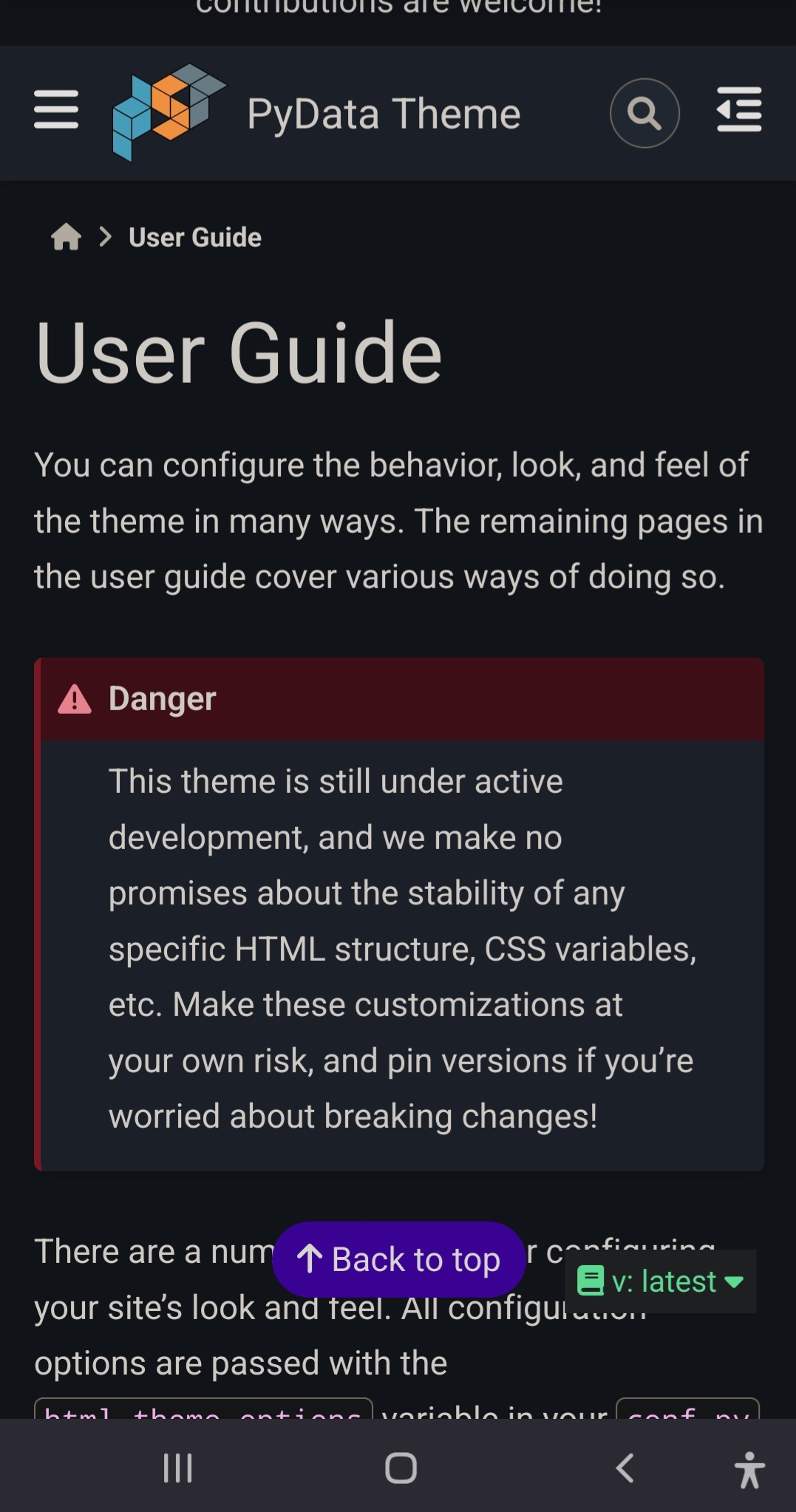 "Edit this page" on RTD · Issue #304 · jbms/sphinx-immaterial · GitHub