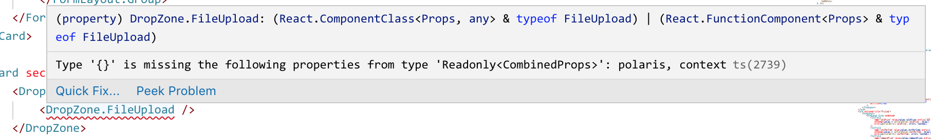 DropZone.FileUpload: Typescript error · Issue #1217 · Shopify/polaris ...
