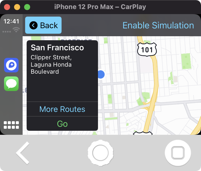 Route preview doesn't show route line on CarPlay. · Issue #3228 ...