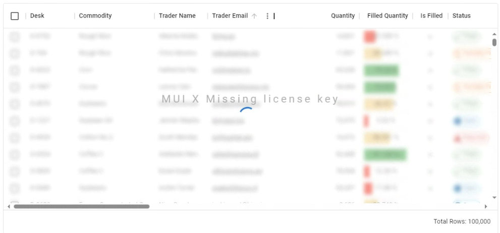 Grid loading overlay not covering all of the table on Windows or Linux · Issue #10871 · mui/mui ...