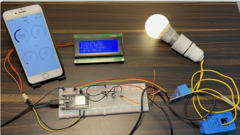 GitHub - SachithaCD2003/IoT-based-energy-meter
