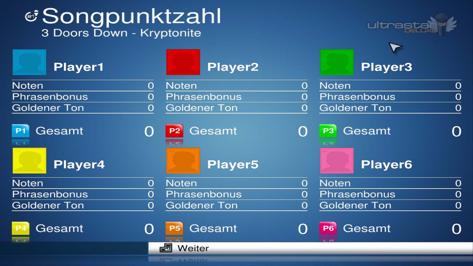 Dedicated Layout For 3456 Players In Singingresultsscene · Issue 269 · Ultrastar Deluxeplay 