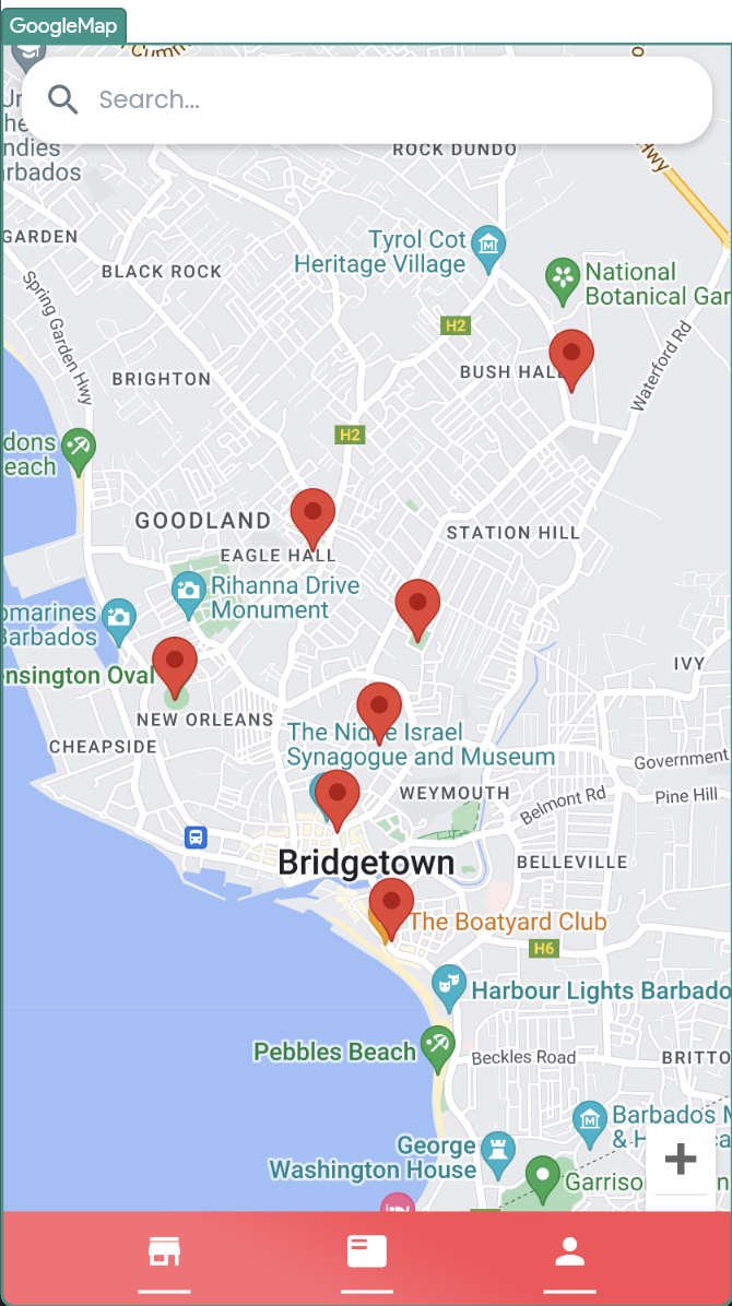 Google Maps interactions are not stopped when user is interacting with a component above it ...