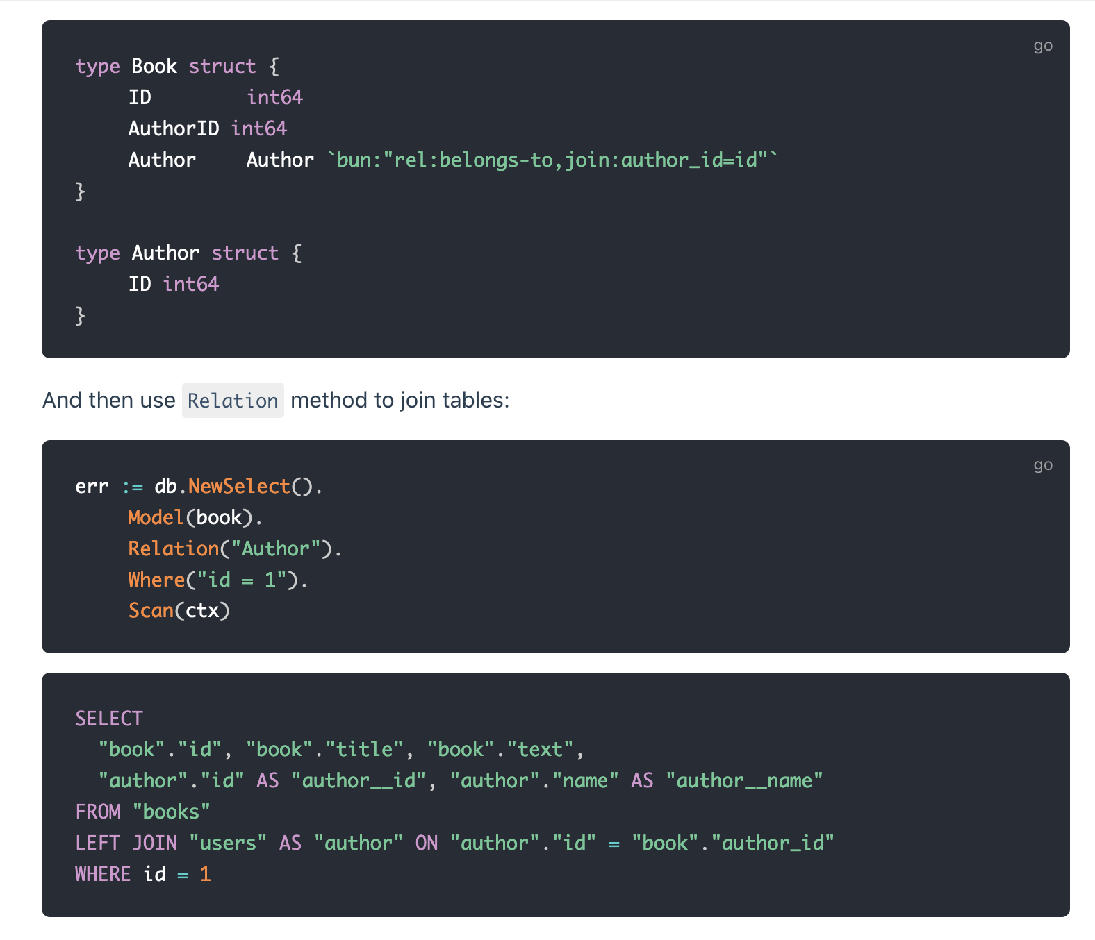 select with relation return err · Issue #375 · uptrace/bun · GitHub