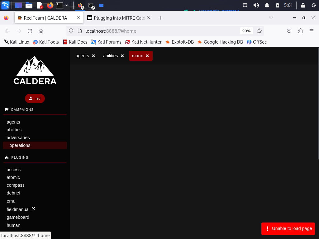 Caldera Help Question - Official CTF Training · Issue #2841 · mitre/caldera · GitHub
