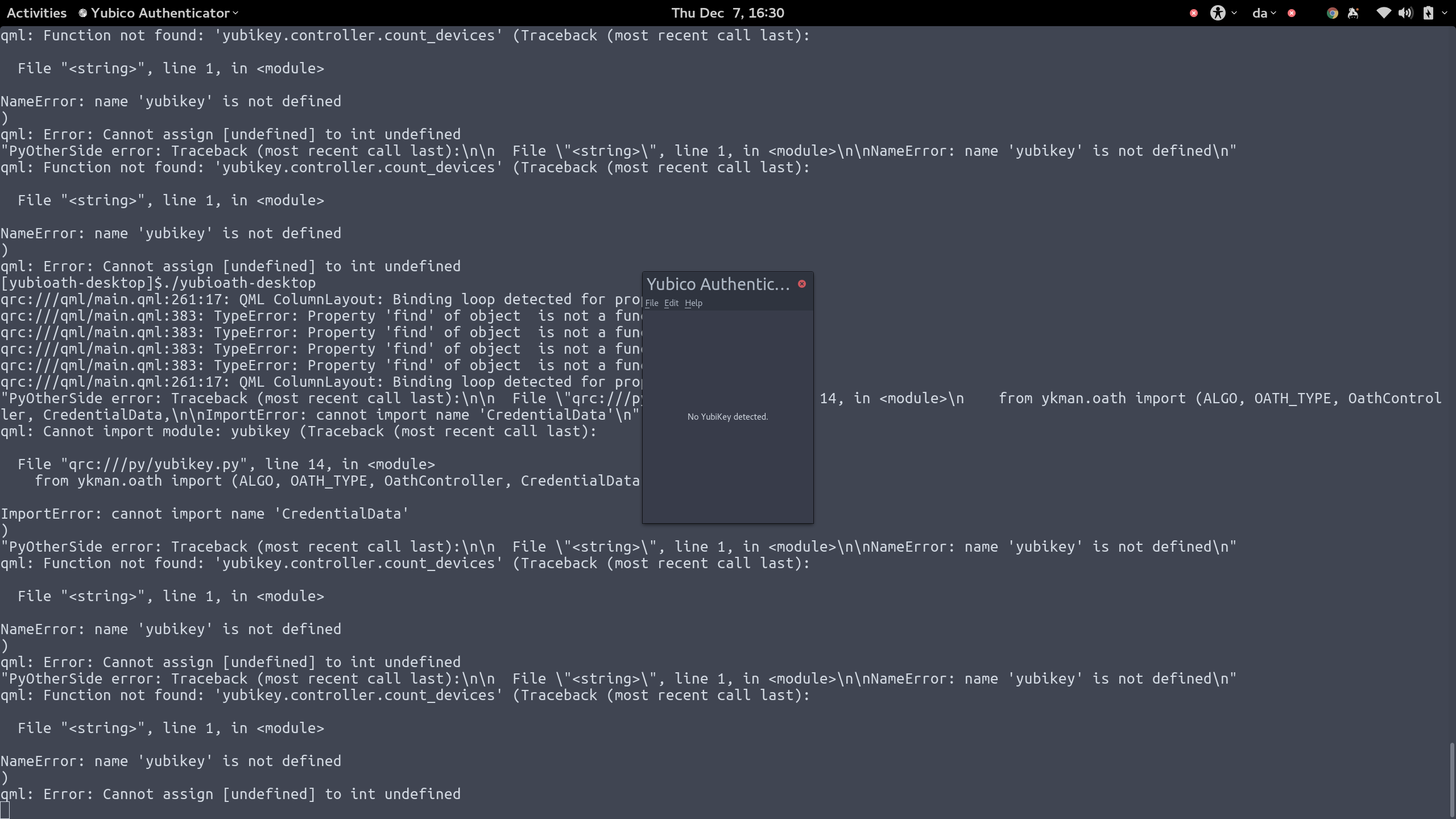 HiDPI support: scaling factor 1.5 under gnome · Issue #203 · Yubico/yubioath-flutter · GitHub