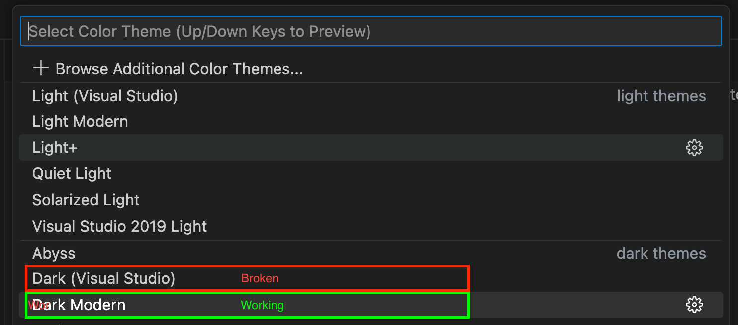 VSCode syntax highlighting is gone! · Issue #165225 · microsoft/vscode ...