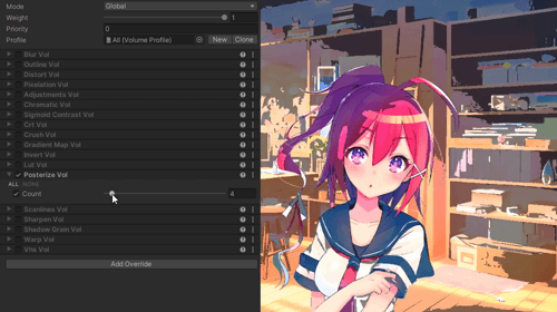 GitHub - NullTale/VolFx: Customizable Post Processing for Unity Urp ☄ That can be applied by ...