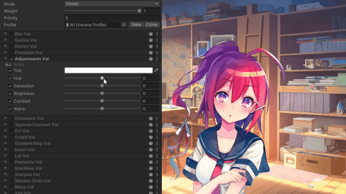 GitHub - NullTale/VolFx: Customizable Post Processing for Unity Urp ☄ That can be applied by ...