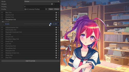 Github Nulltale Volfx Customizable Post Processing For Unity Urp ☄ That Can Be Applied By