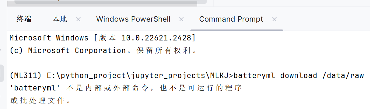 How to use `batteryml` command line tool in Windows? · Issue #21 ...