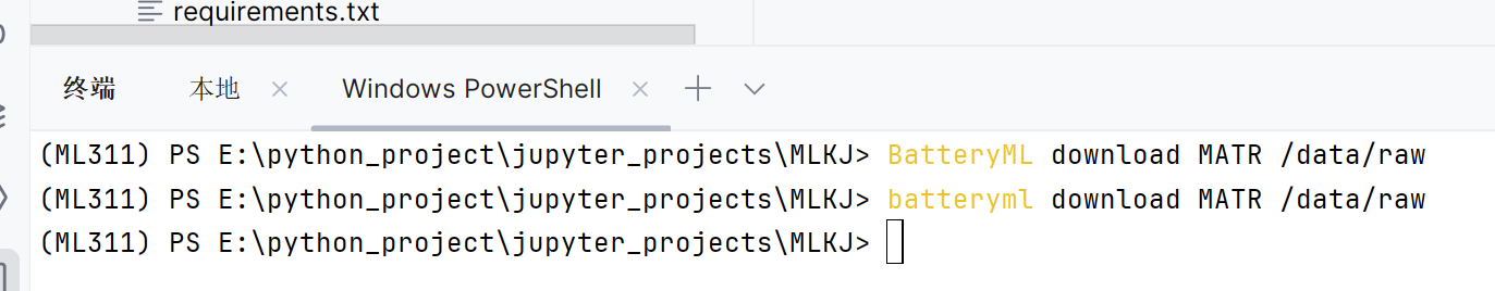 How to use `batteryml` command line tool in Windows? · Issue #21 ...