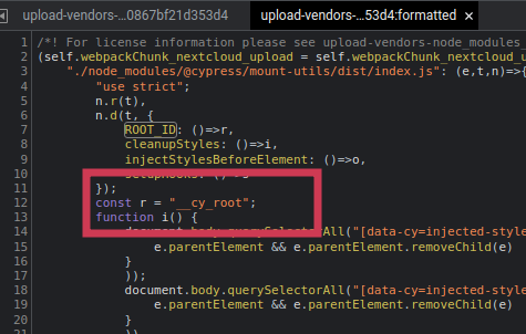 Cannot read properties of null (reading 'append') - @cypress/vue · Issue #20787 · cypress-io ...
