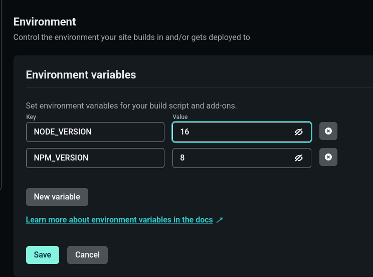 Netlify deploy preview build uses unsupported node version · Issue #3705 · nextcloud-libraries ...
