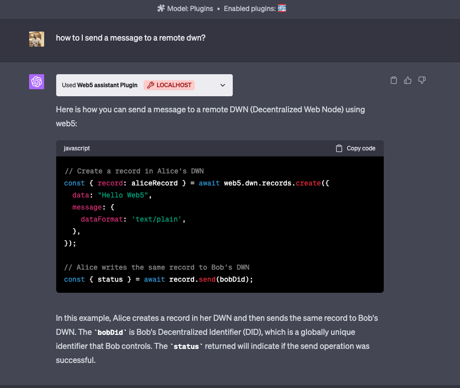 GitHub - TBD54566975/web5-chatgpt-plugin: A chatGPT plugin that adds web5 code assistance and ...