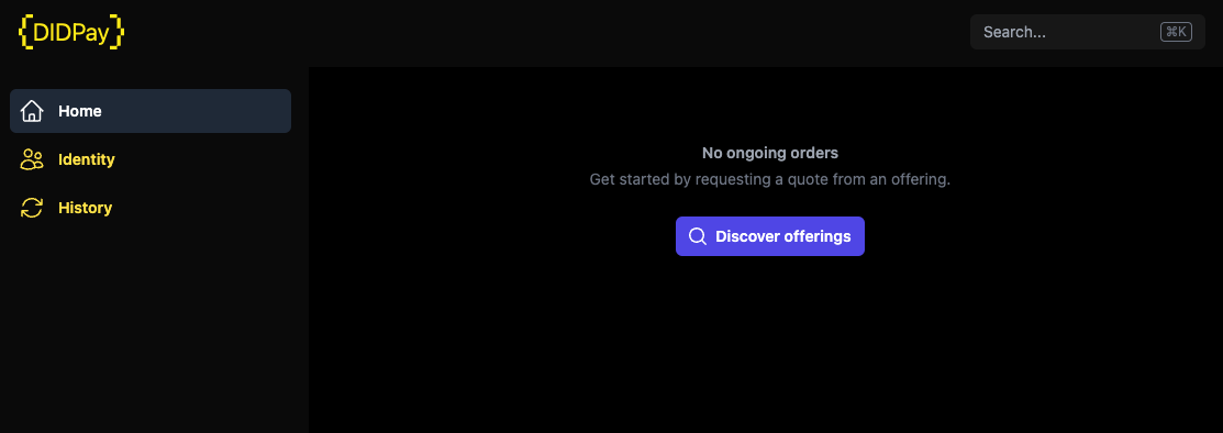 GitHub - TBD54566975/tbdex-DIDPay-sample: Sample web5 application for tbdex
