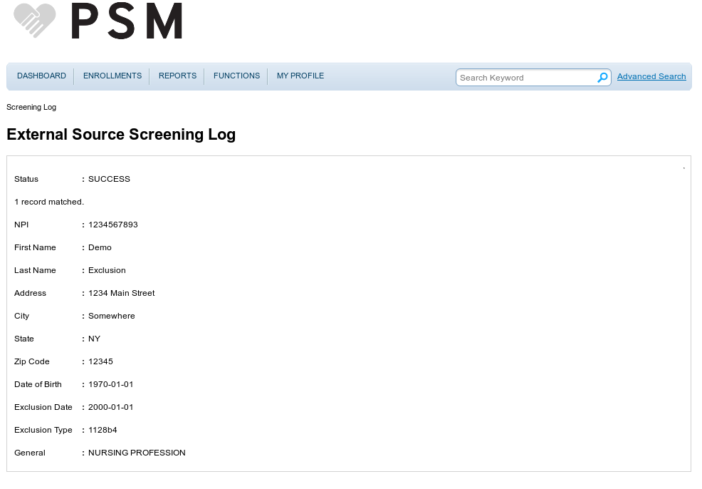 Improve UI in screening log · Issue #355 · SolutionGuidance/psm · GitHub