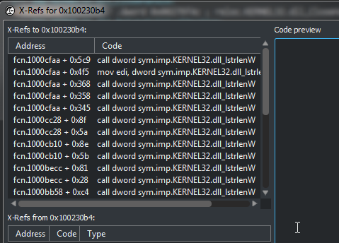 X-Refs Widget Improvements: displaying comments next to the disassembly · Issue #1338 · rizinorg ...